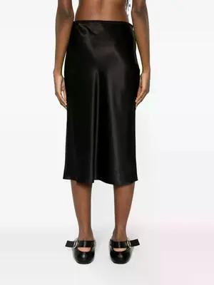 JOSEPH Elasticated-waist Silk Skirt