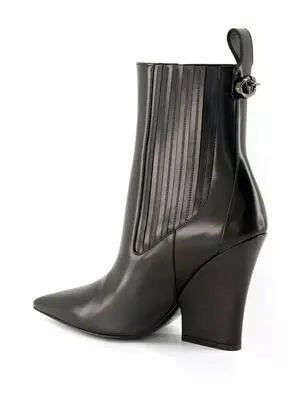 Valentino Garavani 105mm Vlogo Lockette Boots