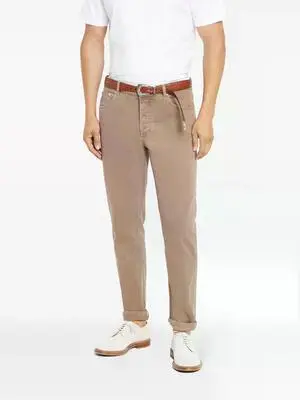 Brunello Cucinelli Dyed Straight-leg Jeans