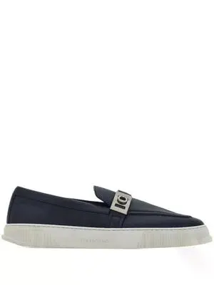 Ferragamo Perforated Loafers For Men