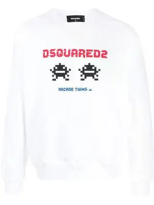Dsquared2 Arcade Twins-print Sweatshirt
