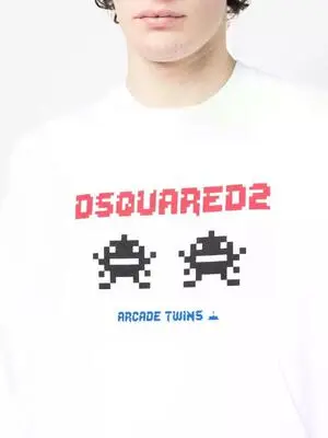 Dsquared2 Arcade Twins-print Sweatshirt