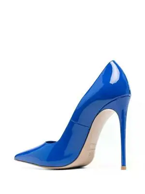 LE SILLA Eva Patent-leather Pumps - Blue