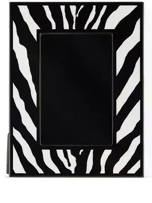Dolce & Gabbana Zebra-print Photo Frame - Black