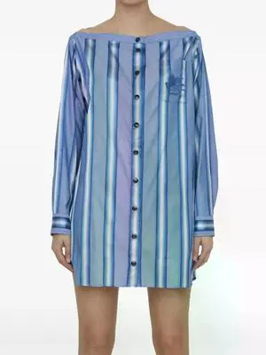 Etro Striped Shirt Dress