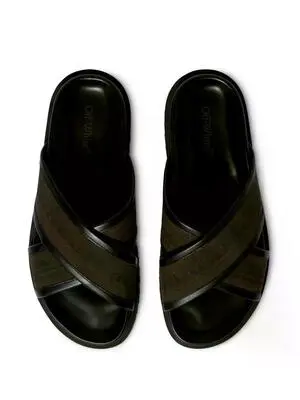 Off-White Cross-strap Sandals
