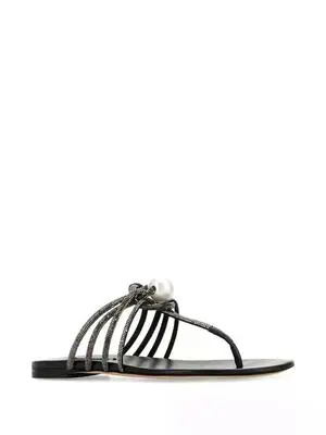 Casadei Labuan Embellished Slides
