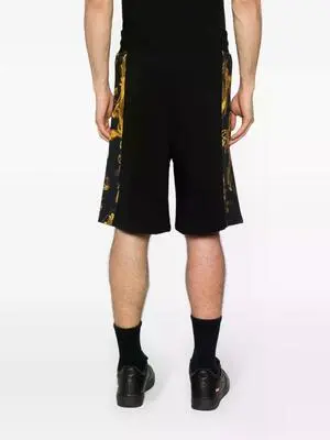 Versace Watercolour Couture-print Track Shorts