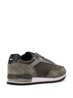 BOSS Suede-trimmed Mesh Sneakers