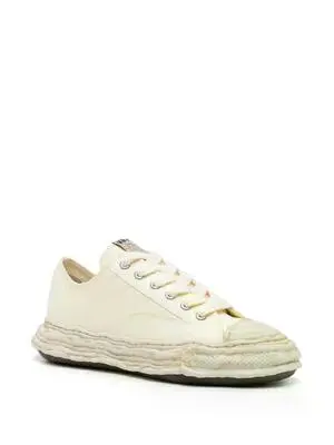 Mihara Yasuhiro Peterson23 Canvas Lace-up Sneakers - White