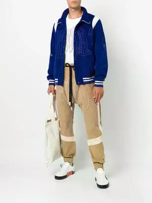 HACULLA. Embroidered Logo Shirt Jacket