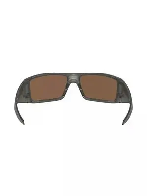 Oakley Heliostat Rectangle-frame Sunglasses - Grey