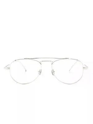 Matsuda M3142 Geometric-frame Glasses - Silver