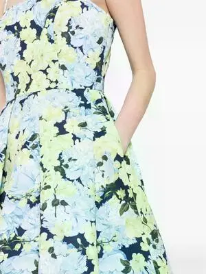Sachin & Babi Beau Floral-print Gown