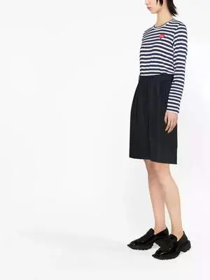 Play Comme Des Garcon Horizontal Stripe Long-sleeve T-shirt