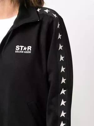 GOLDEN GOOSE Zipped Sweatshirt - Black