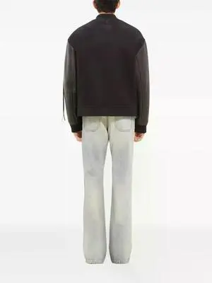 COURREGES Baseball Teddy Bomber Jacket