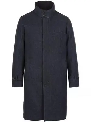 NORWEGIAN WOOL Single-breasted Down-filled Coat