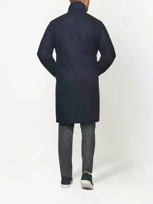 NORWEGIAN WOOL Single-breasted Down-filled Coat