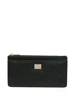 Dolce & Gabbana Logo-plaque Purse - Black