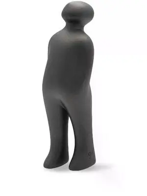GARDECO The Visitor Ceramic Sculpture - Black