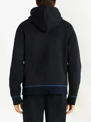 Etro Logo-patch Pullover Hoodie
