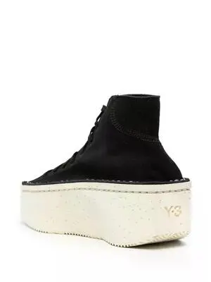 Y3 Lace-up Platform Sneakers