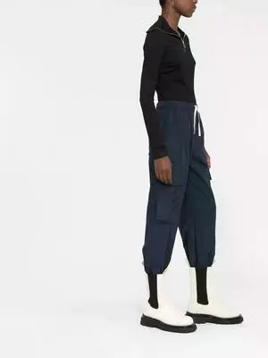 JIL SANDER Logo Print Roll Neck Knitted Top