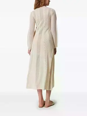 TWINSET Crochet Midi Dress