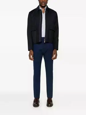 Paul Smith Zipped Wool Shirt Jacket