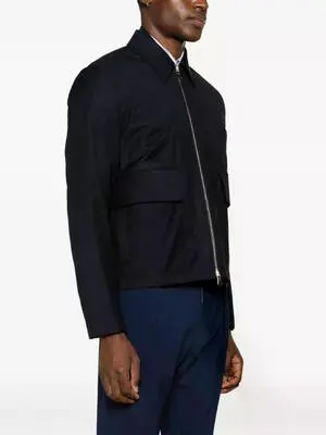 Paul Smith Zipped Wool Shirt Jacket
