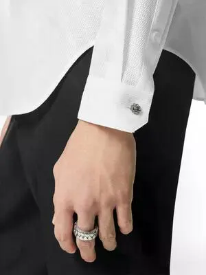 Versace Crystal Piqué Shirt