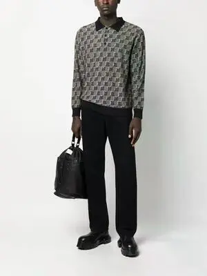 MISBHV Logo-jacquard Polo Jumper