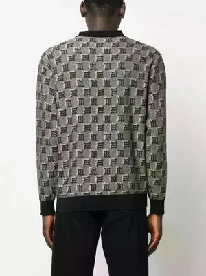 MISBHV Logo-jacquard Polo Jumper