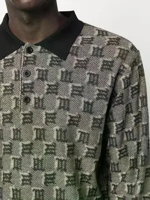 MISBHV Logo-jacquard Polo Jumper