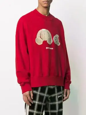 Palm Angels Bear Cotton Sweatshirt