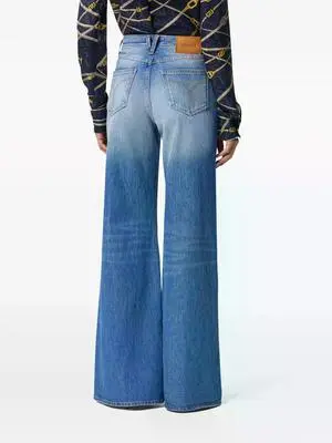 Versace Medusa 95 Mid-rise Flared Jeans