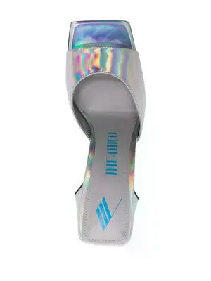 Attico Devon Sandals - Silver
