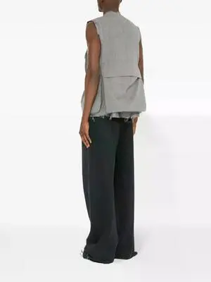 MAISON MARGIELA Wool Cargo Vest - Grey