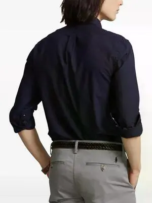 Polo Ralph Lauren Embroidered Logo Button-down Shirt - Blue
