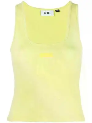 Gcds Logo-print Cotton Tank Top