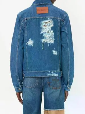 JW Anderson Distressed Denim Trucker Jacket