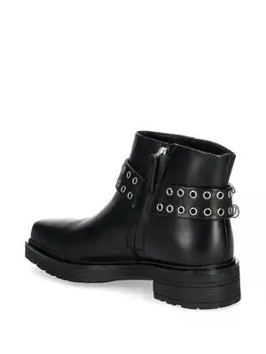 Patrizia Pepe Eyelet Embellished Boots