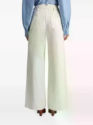 Etro Belted High-rise Wide-leg Jeans