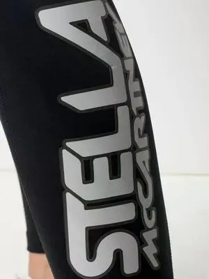 Stella McCartney Logo-print Scuba Leggings