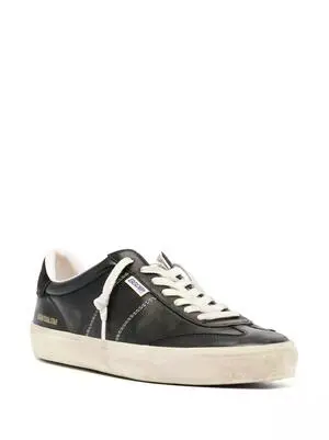 GOLDEN GOOSE Soul Star Bio-based Nappa Trainers - Black