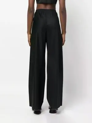THE ROW High-waisted Wide-leg Trousers