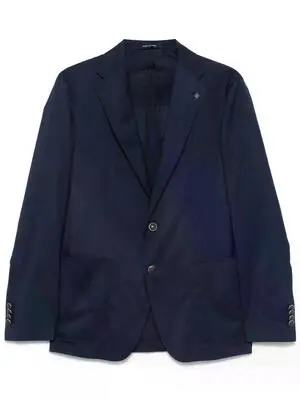 Tagliatore Single-breasted Blazer - Blue