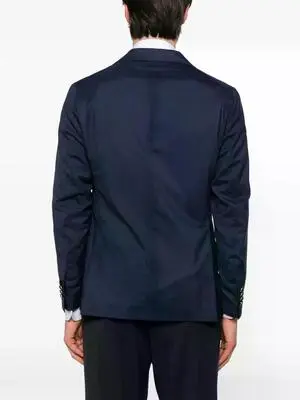 Tagliatore Single-breasted Blazer - Blue