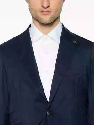 Tagliatore Single-breasted Blazer - Blue